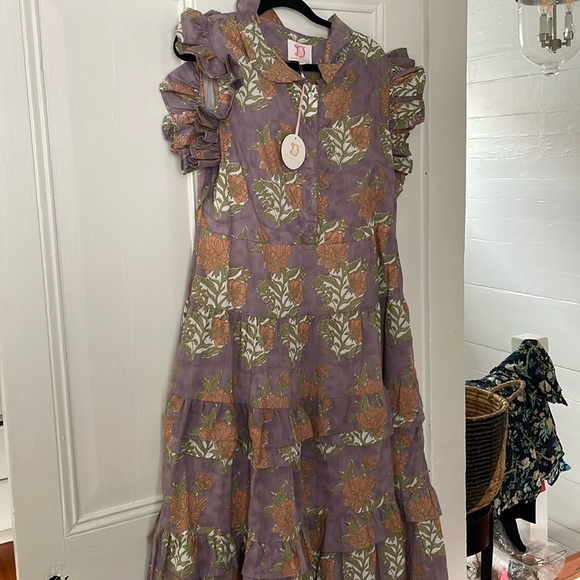 Victoria Dunn | Dresses | Nwt Victoria Dunn Daphne Violet Ice Xl Maxi ...